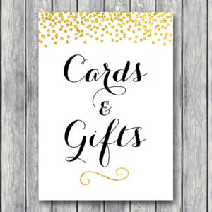 DOWNLOAD Printable Wedding Decoration Signs - Bride & Bows